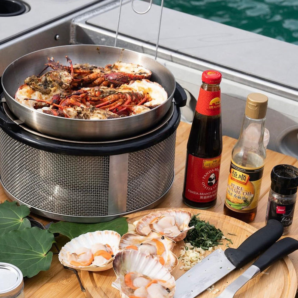 Wok Deep Dish | Ultimate portable Grill | Cobb – COBB Grill America